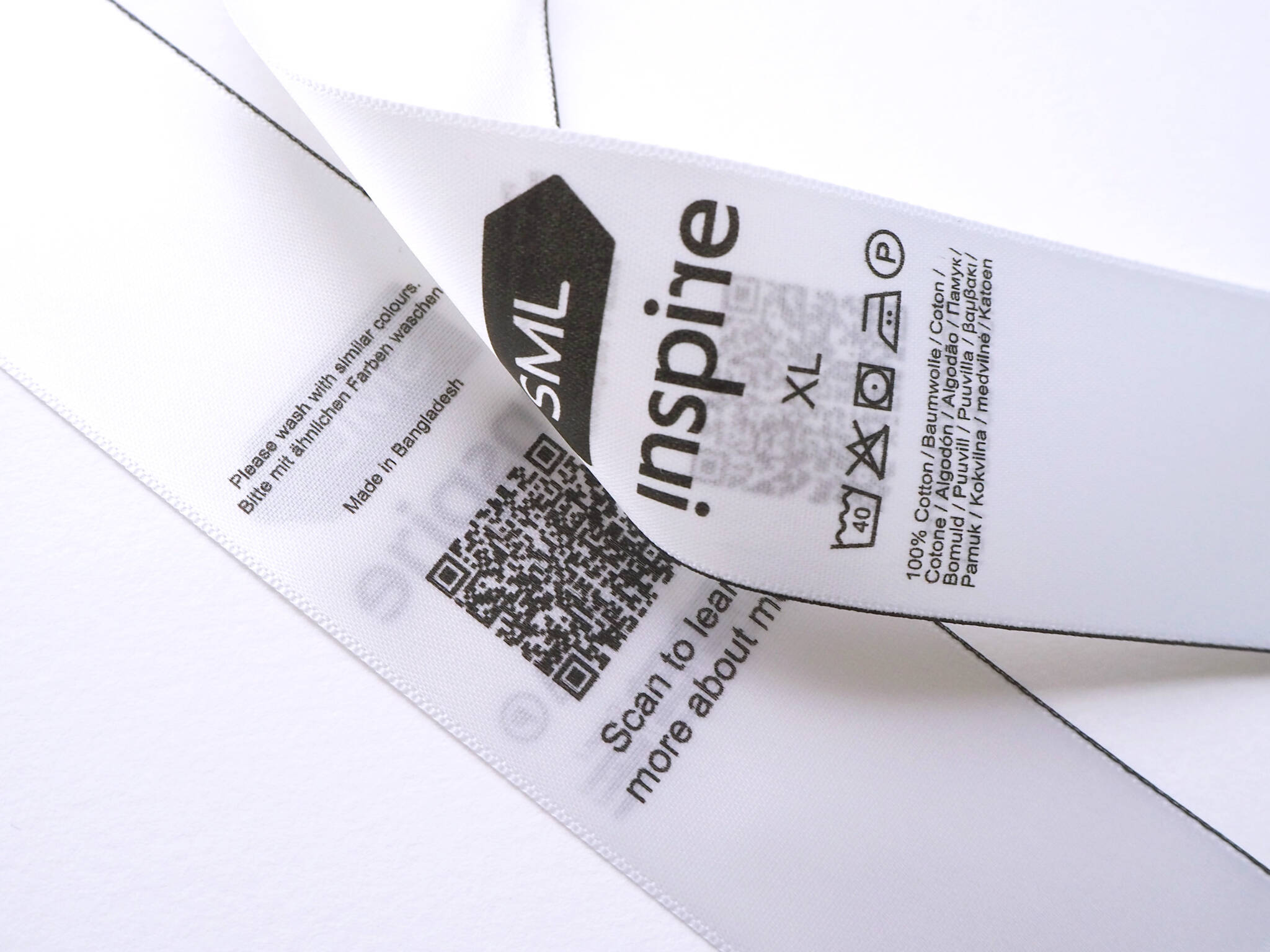 Revolutionize Your Brand with Custom Digital Care Labels | SML